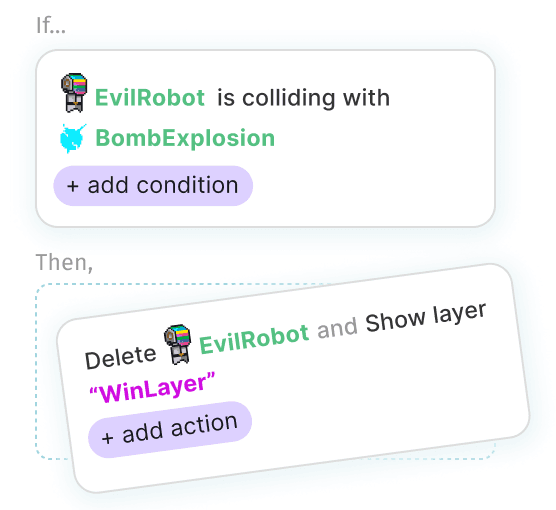 Funcionalidades | GDevelop