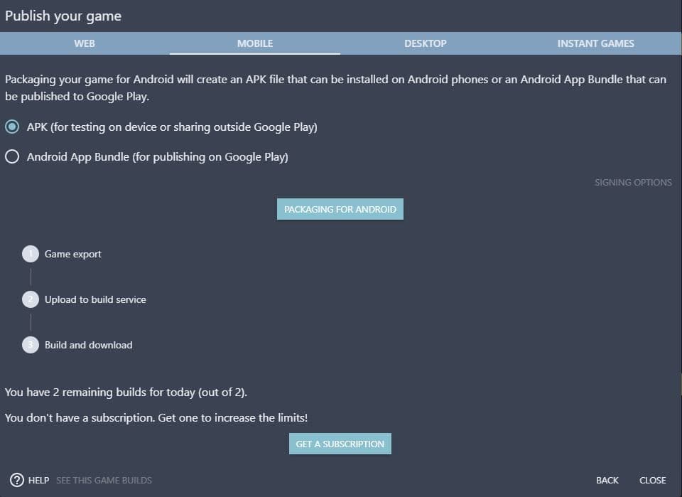 How to Publish a Video Game with GDevelop | GDevelop