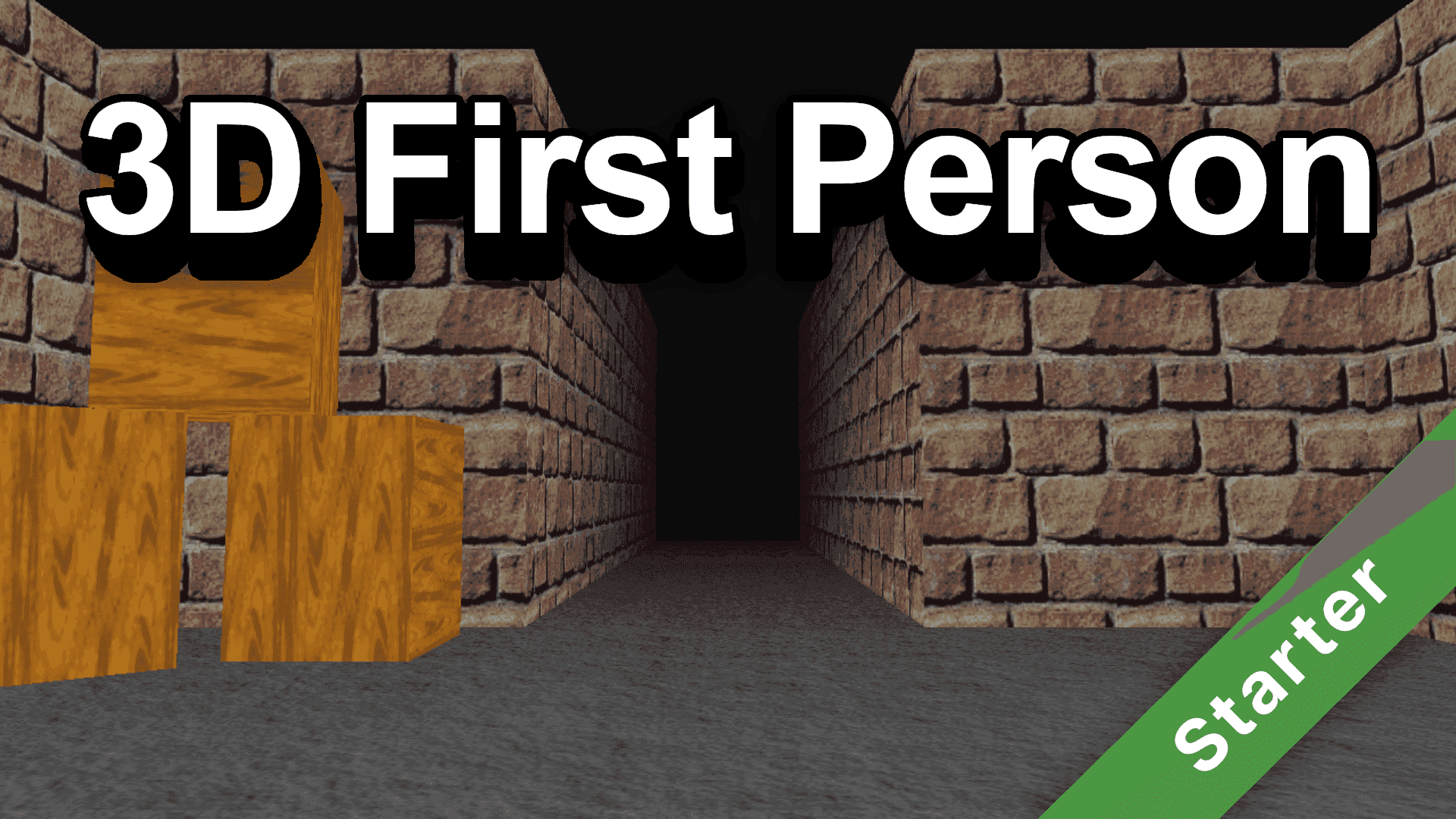 3d first person - a game example from the GDevelop game making app ...
