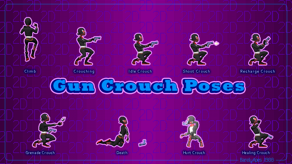 Bloody Babe Character - a premium asset pack to build games with ...