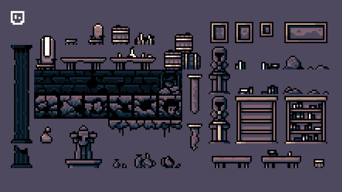 Dungeon Castle Decor - a premium asset pack to build games with ...