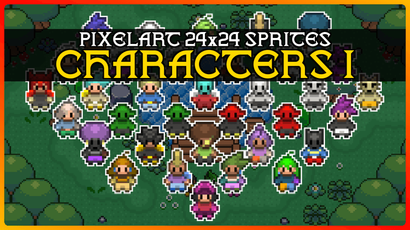 Fantasy RPG Character - a free asset pack to build games with GDevelop ...