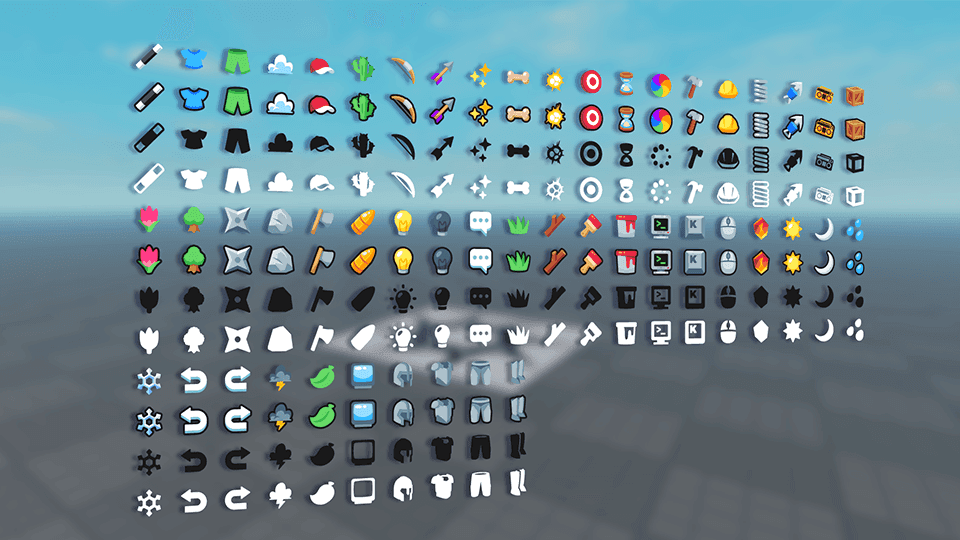 Flat Icon Pack - a premium asset pack to build games with GDevelop ...