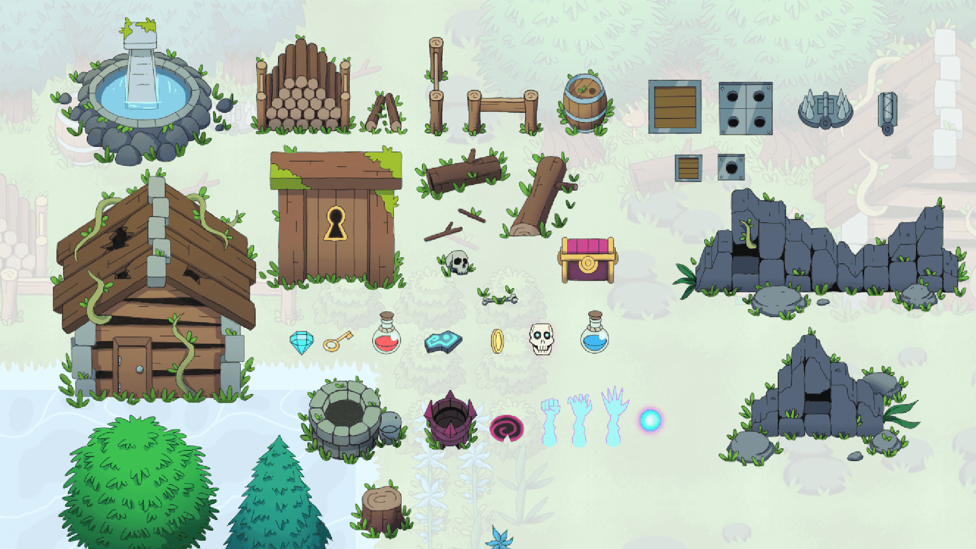 Heroic Fantasy Lost World - a premium asset pack to build games with ...