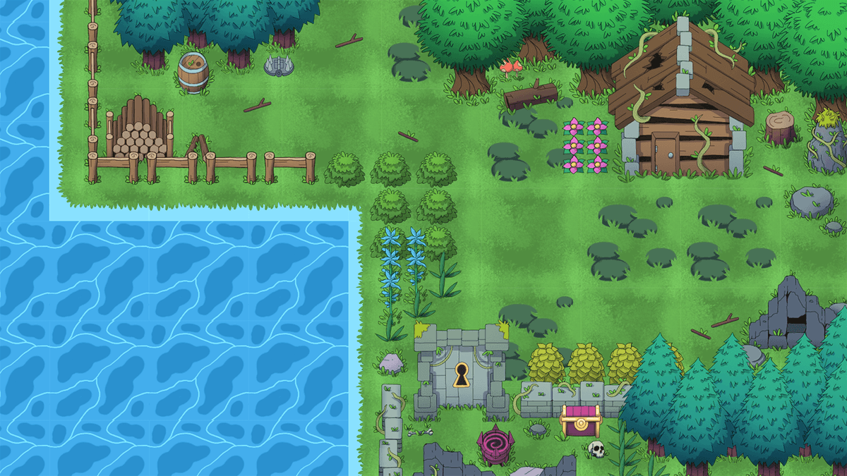 Heroic Fantasy Lost World - a premium asset pack to build games with ...