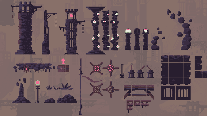 Pixel Dark Fantasy Level 2 - a premium asset pack to build games with ...