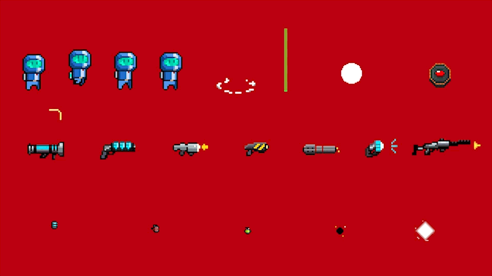 Sci-Fi Hero - a premium asset pack to build games with GDevelop. | GDevelop